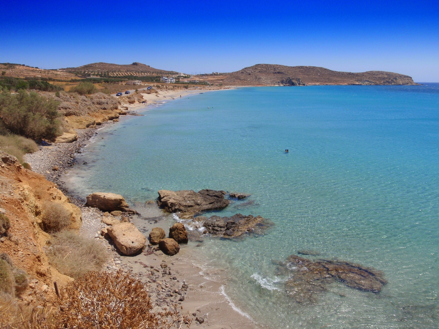 Mazida Ammos (Xerokambos) Beach | Kids Love Greece