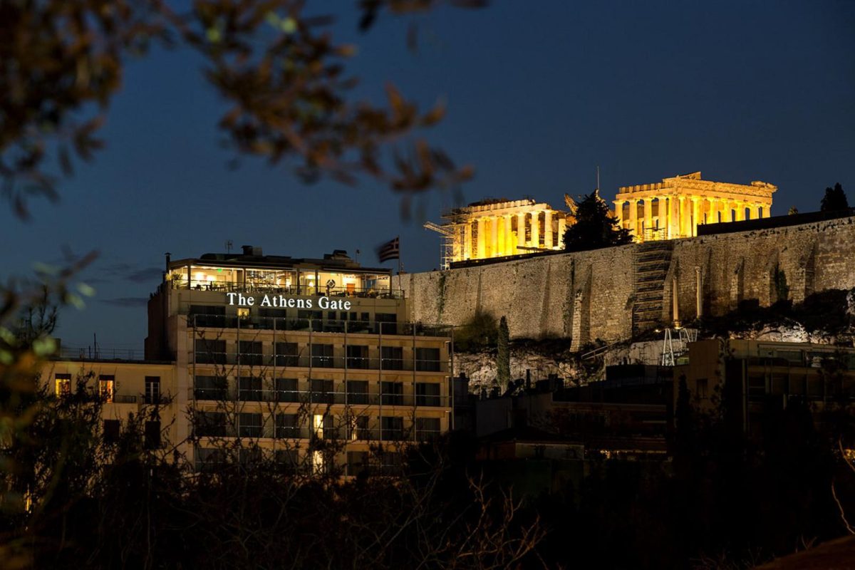 The Athens Gate hotel | Kids Love Greece