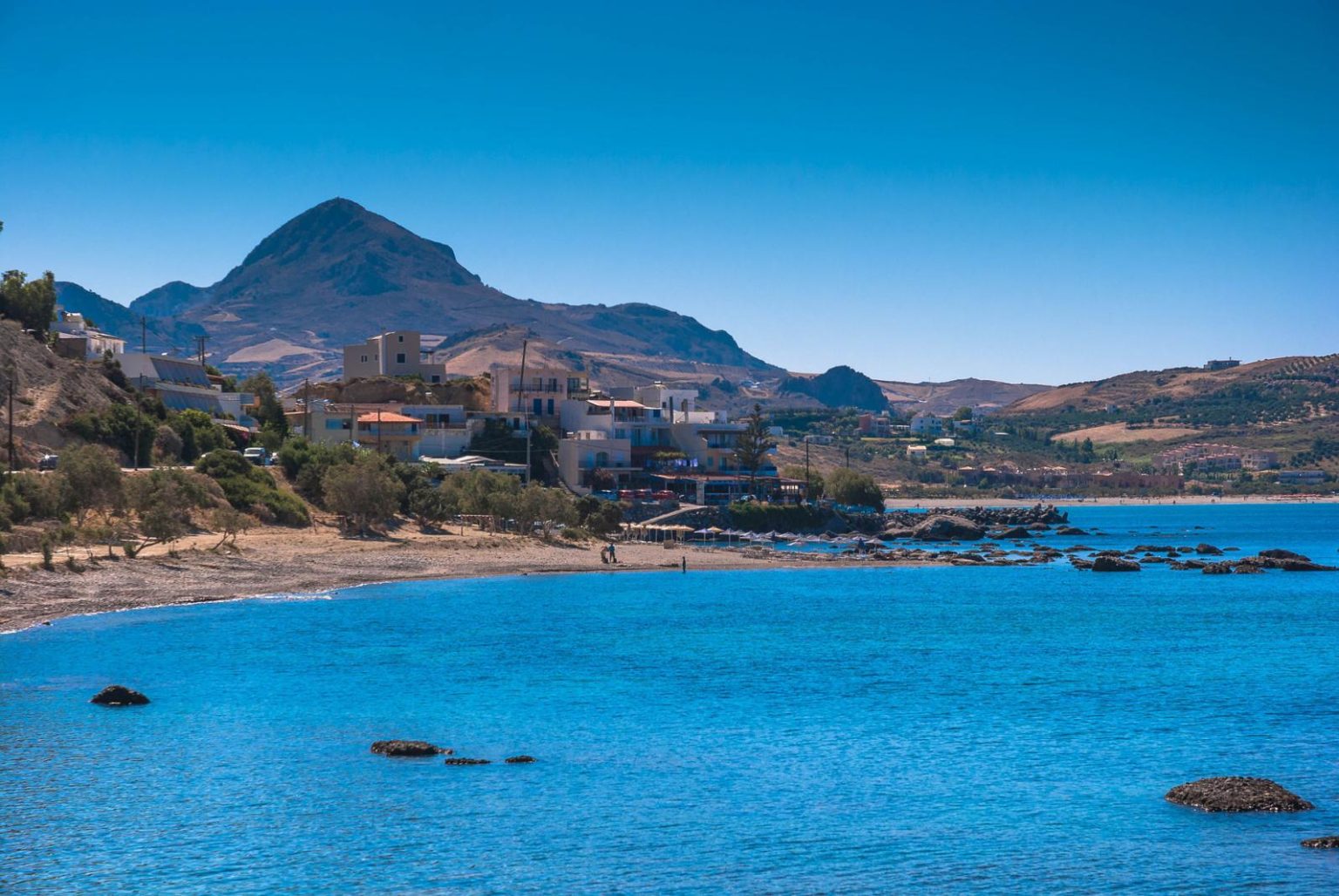 Plakias Beach | Kids Love Greece