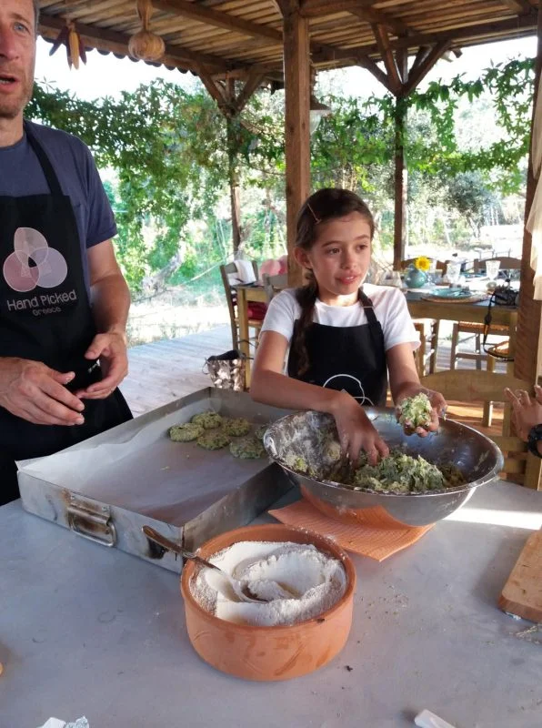 Cretan Cooking Class for Families | Kids Love Greece