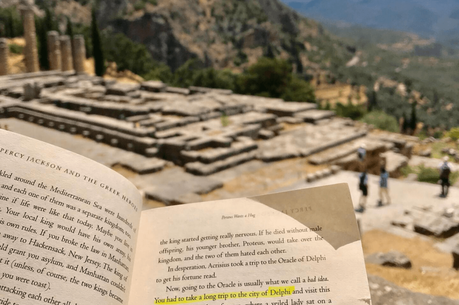 Percy Jackson Small Group Day Trip To Delphi From Athens