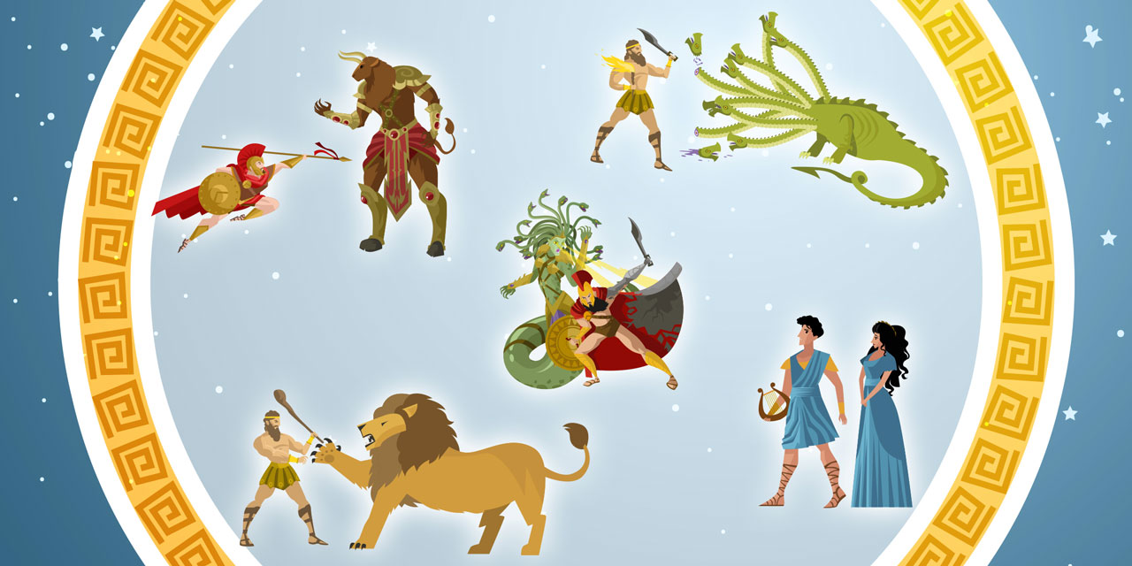 The Adventures of Hercules and other Greek Demigods Online Class | Kids Love Greece