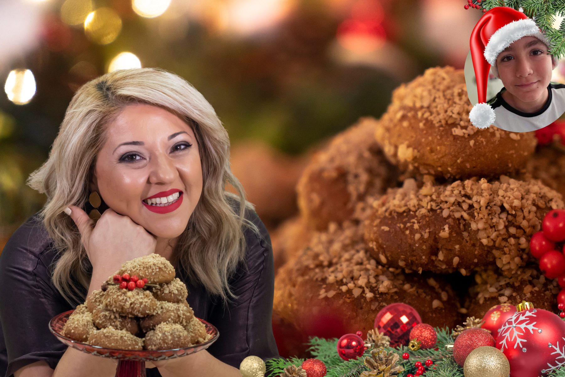 Opa! Baking with Nektaria: Greek Holiday Honey Cookies "Melomakarona ...