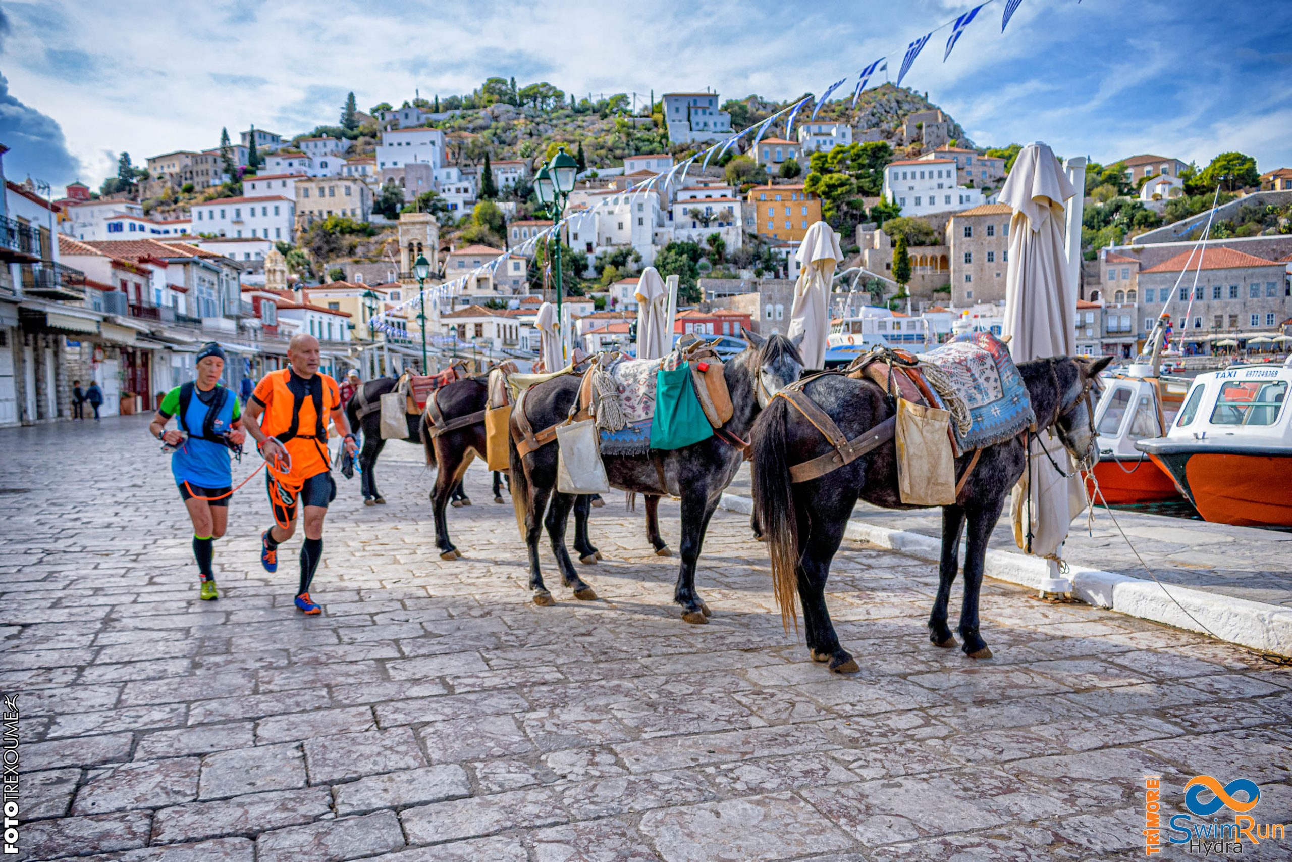 The Guide to SwimRun: Ready. Steady. Go to Stunning Hydra | Kids Love ...