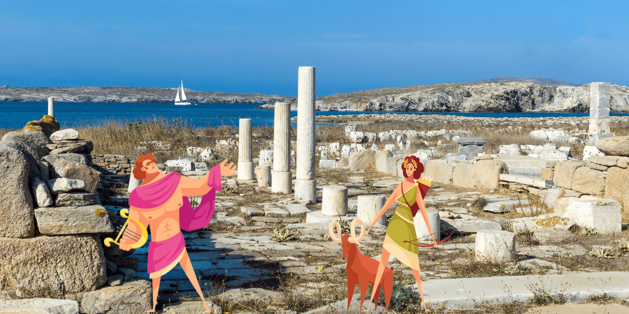 Visiting Delos with kids