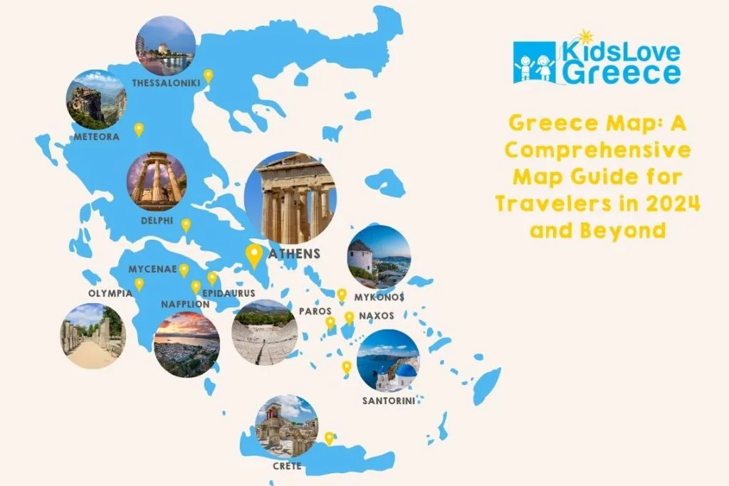 Greece Map: A Comprehensive Map Guide for Travelers in 2025