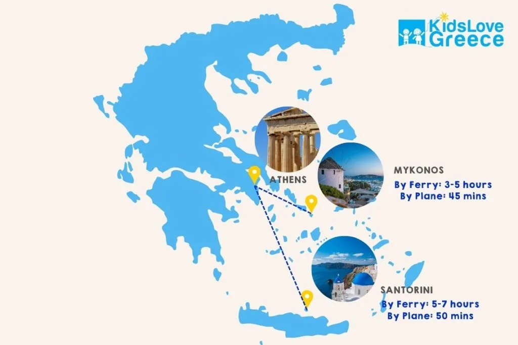 Greek map google